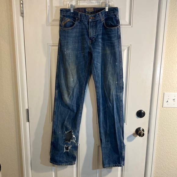 Ariat | Jeans | Ariat Distressed Jeans | Poshmark